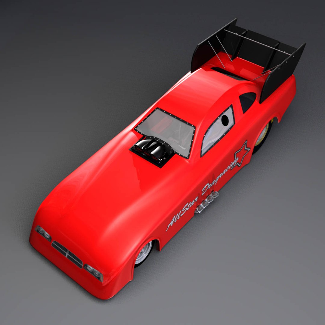 3d Model Funny Car