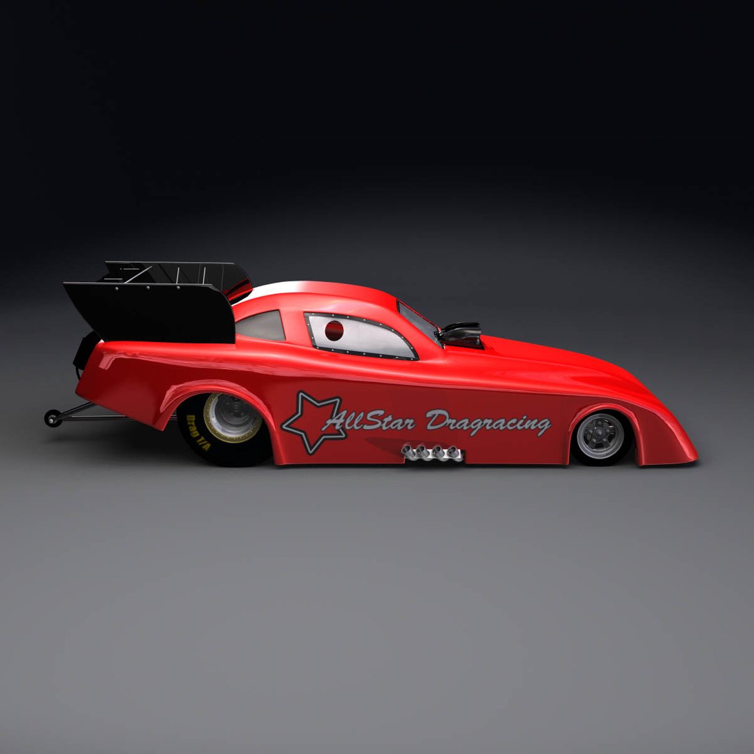 3d Model Funny Car