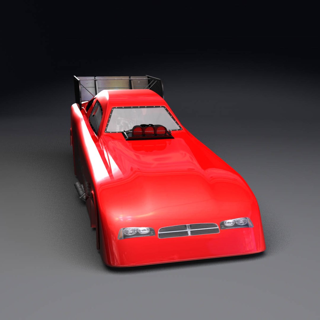 3d Model Funny Car
