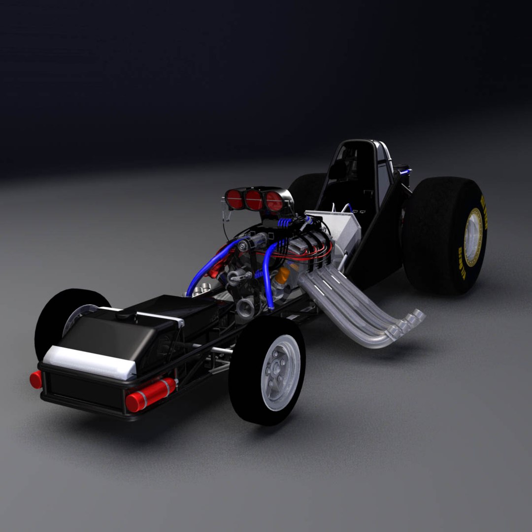 3d Model Funny Car