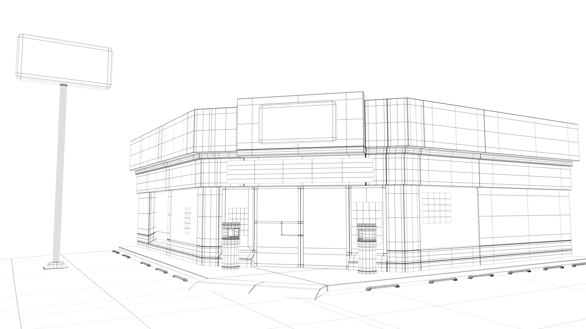 3D OXXO Convenience Store Model - TurboSquid 2137882