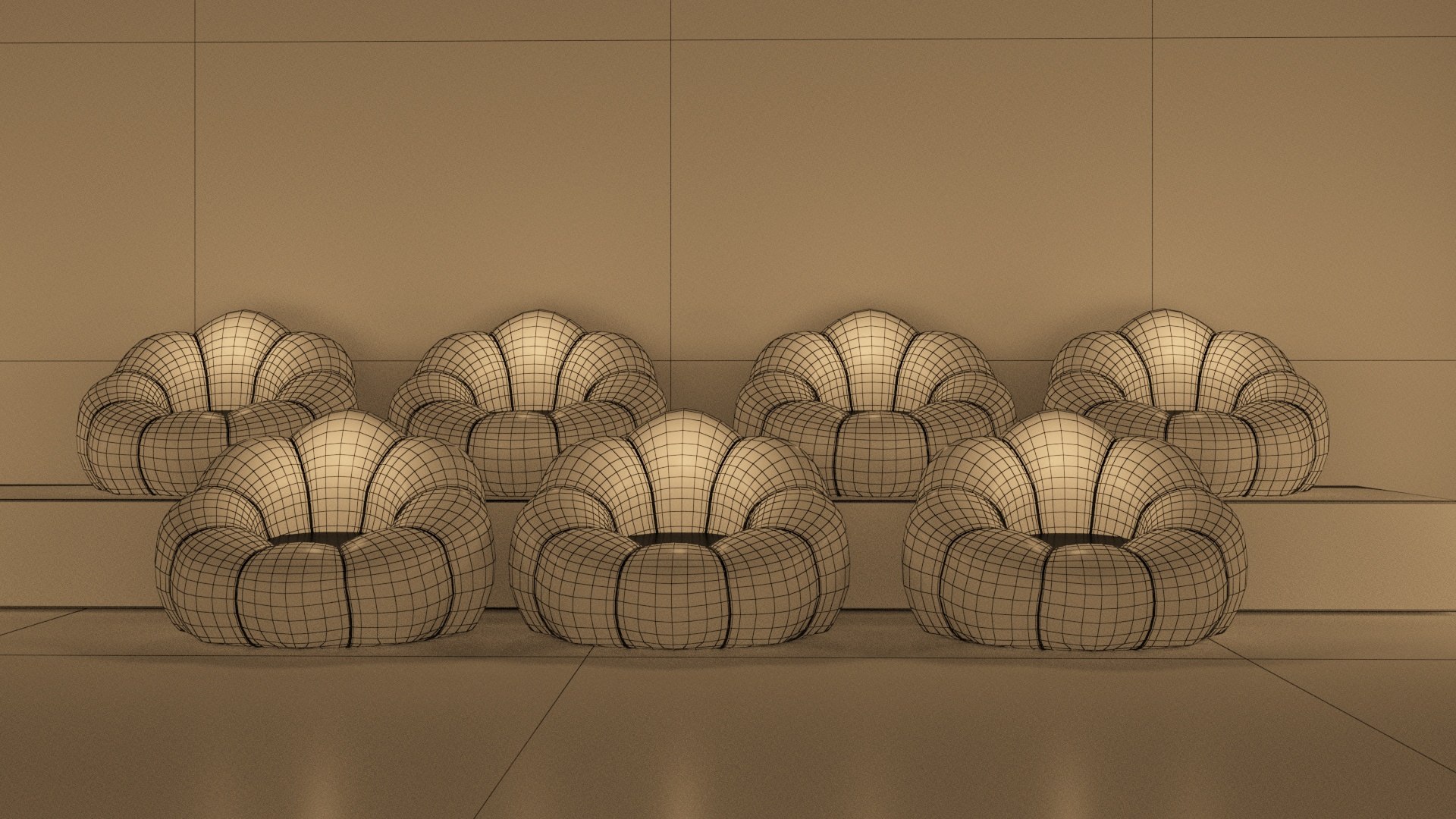 Free 3D Sofa Round chair - TurboSquid 1826789