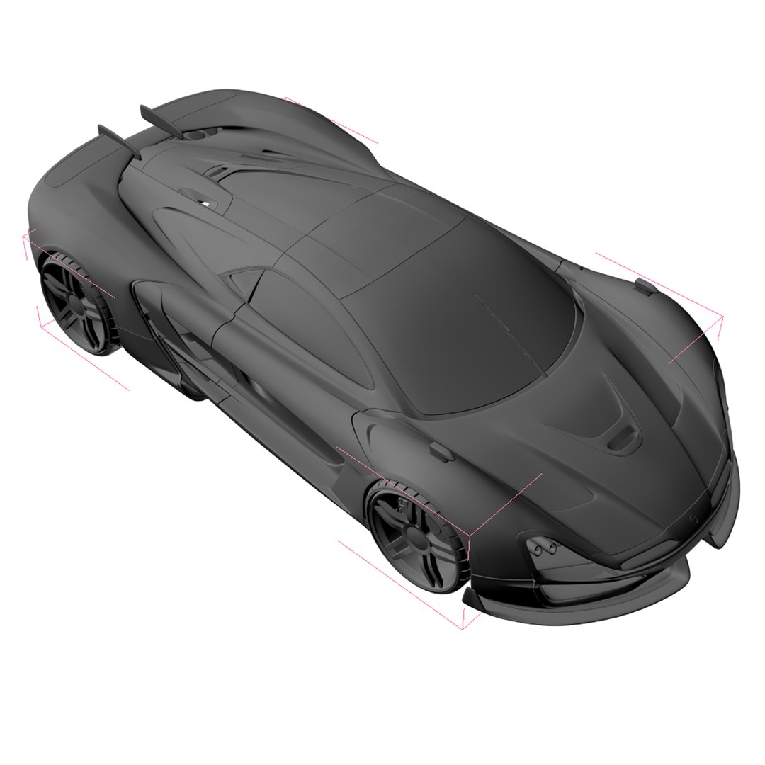 Concept Car F76 2 3D - TurboSquid 1751236