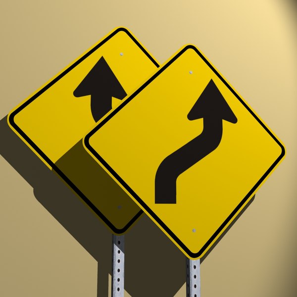 modelo 3d Curva inversa derecha / izquierda - TurboSquid 359571