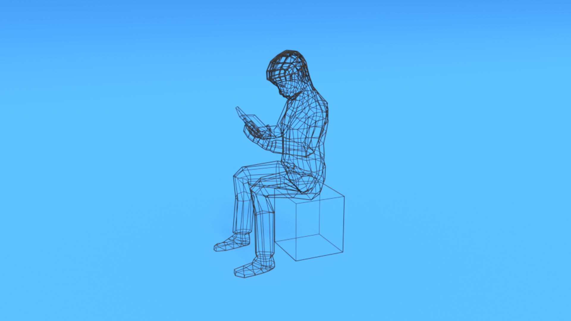 Kid Reading Book 3D Model - TurboSquid 1416920