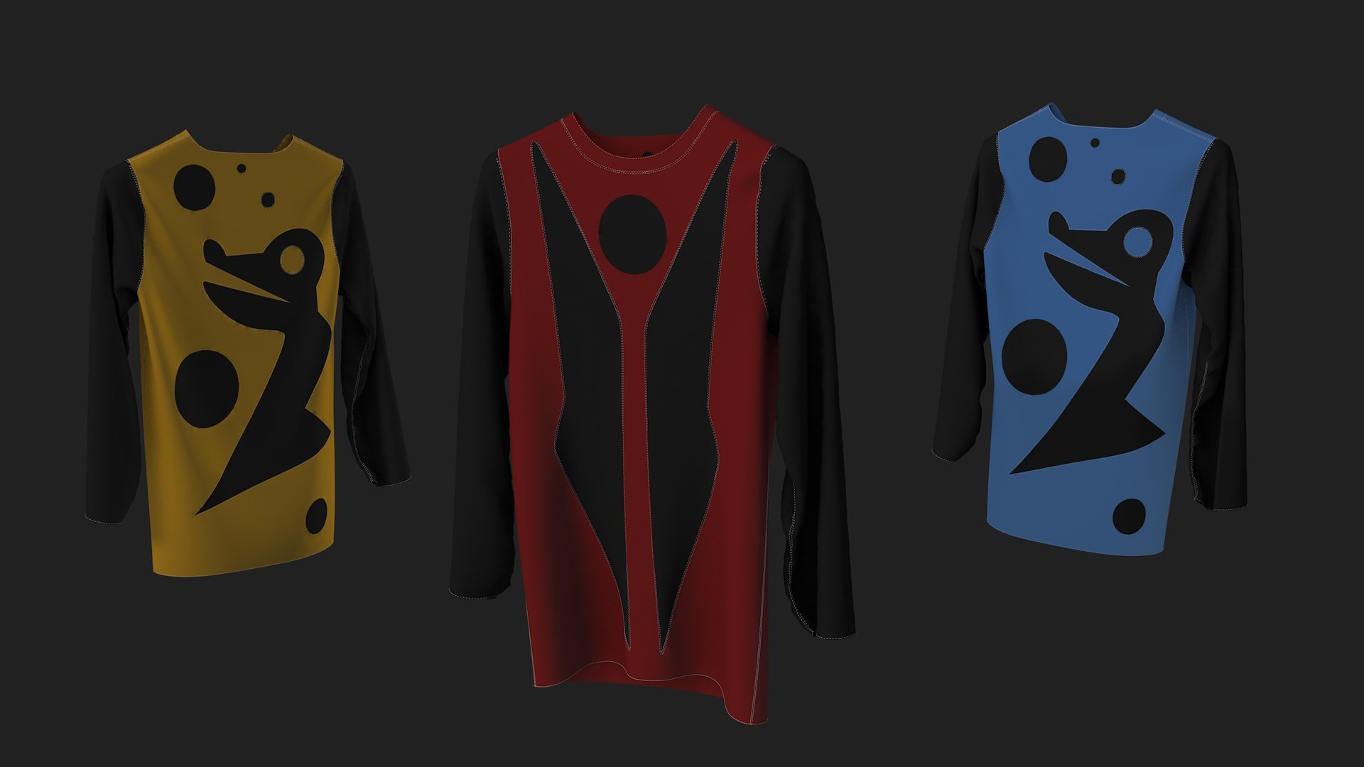 Free Cloth Jersey With A Pattern On The Back 3D Model - TurboSquid 2224627