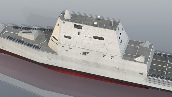 USS LYNDON B. JOHNSON DDG 1002 Zumwalt class model - TurboSquid 1830193
