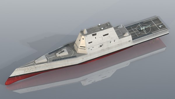 USS LYNDON B. JOHNSON DDG 1002 Zumwalt class model - TurboSquid 1830193