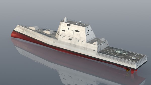 USS LYNDON B. JOHNSON DDG 1002 Zumwalt class model - TurboSquid 1830193