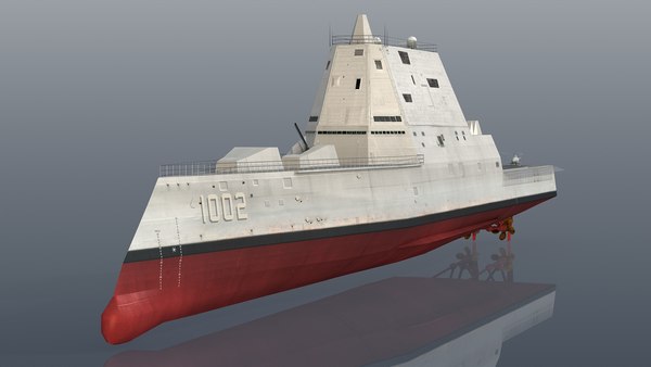 USS LYNDON B. JOHNSON DDG 1002 Zumwalt class model - TurboSquid 1830193