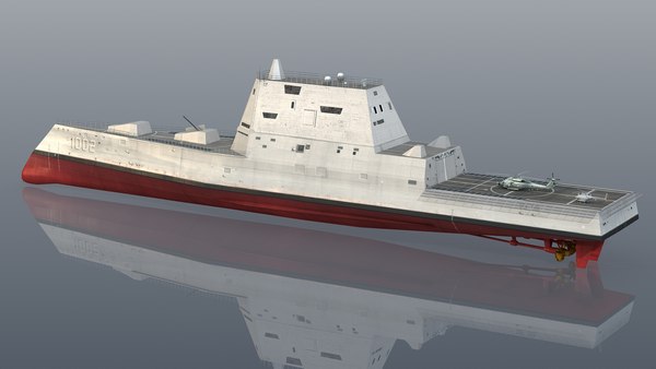 USS LYNDON B. JOHNSON DDG 1002 Zumwalt class model - TurboSquid 1830193