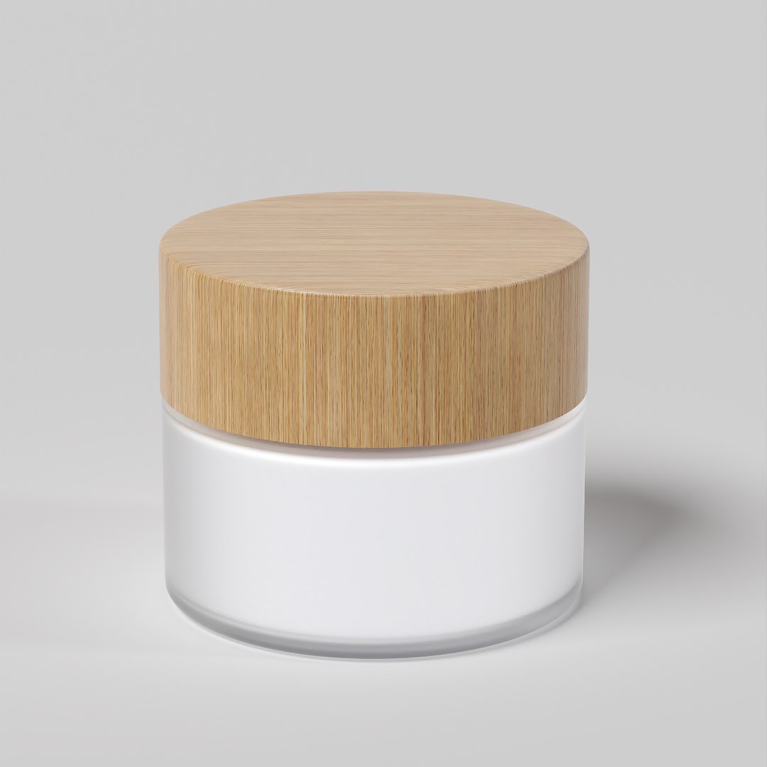 3D Cream Jar 37 - TurboSquid 1965888