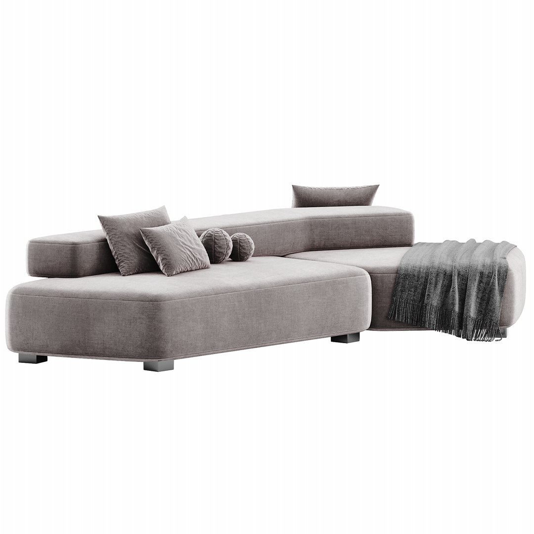 Rift Sofa 01 By Moroso 3D Model - TurboSquid 2194229
