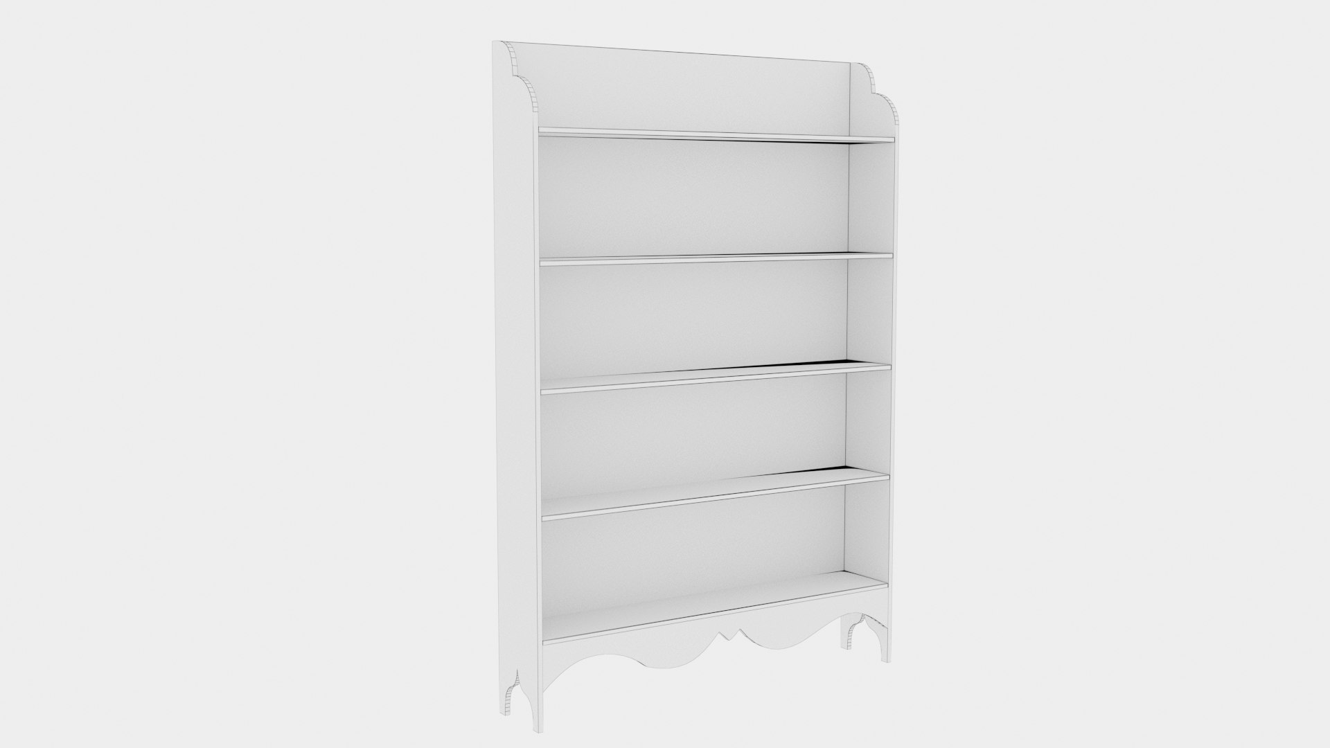 Old Shelf 3D - TurboSquid 2034641