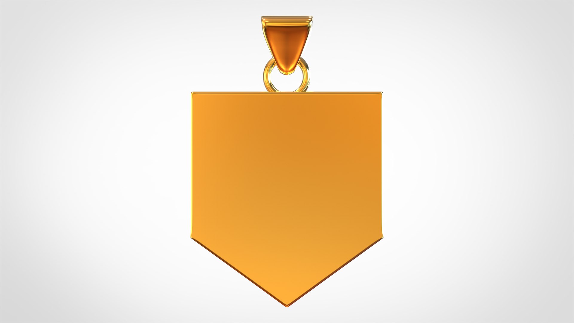 3D Model Letter H Pendant - TurboSquid 1781908