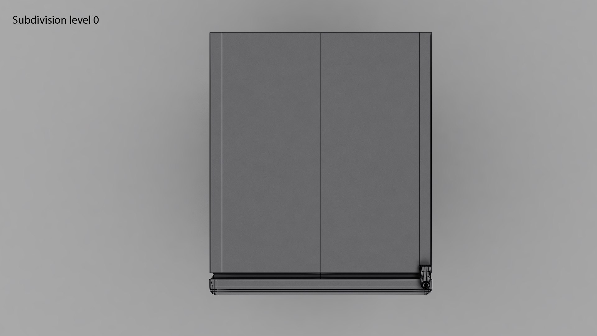 Retro Mini Fridge 3D Model - TurboSquid 1476980