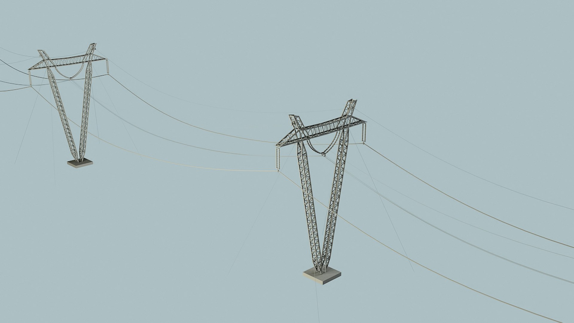 3d Transmission Line Tower
