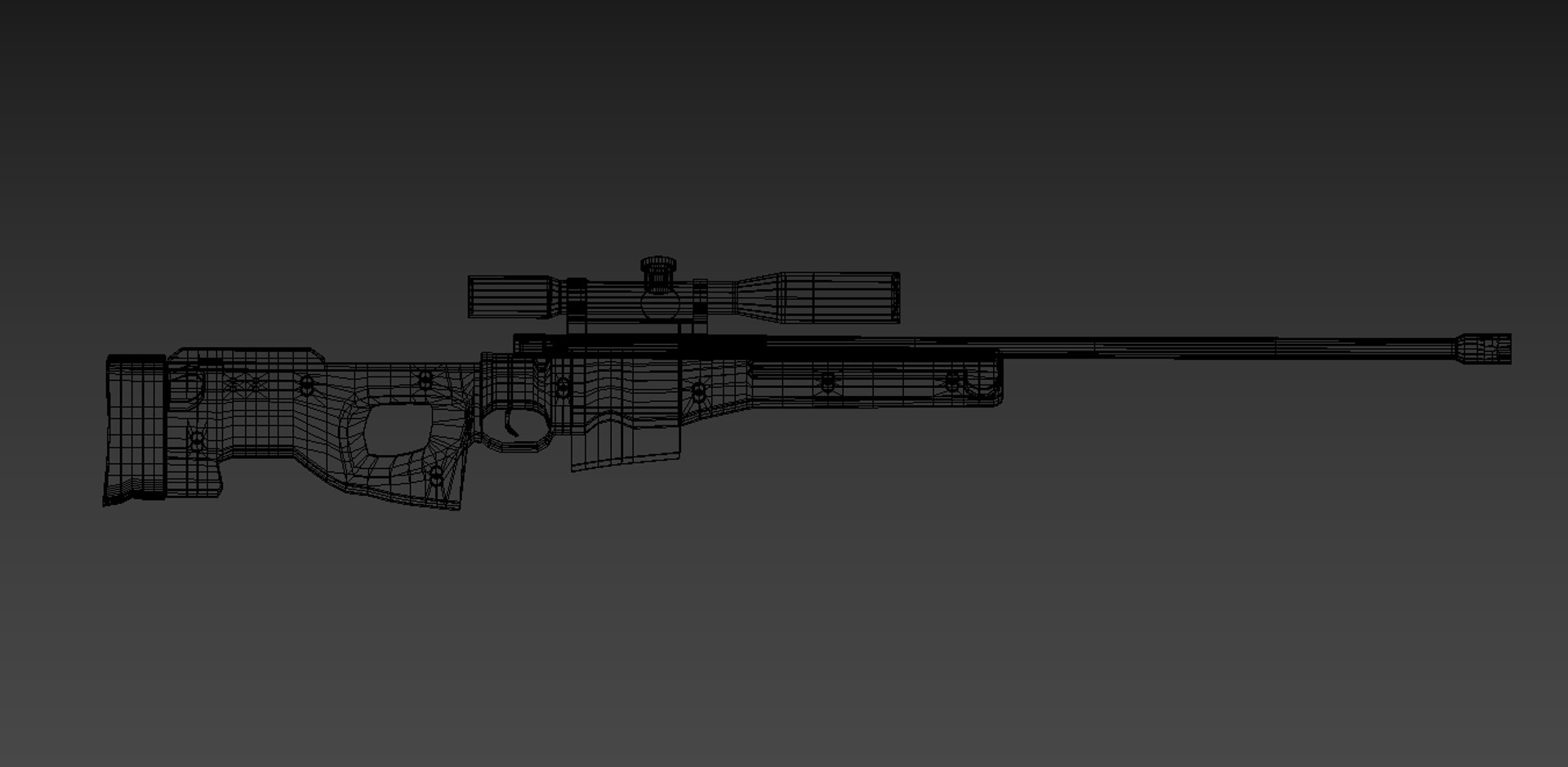 3D Arctic Warfare Magnum Blue - TurboSquid 1553518