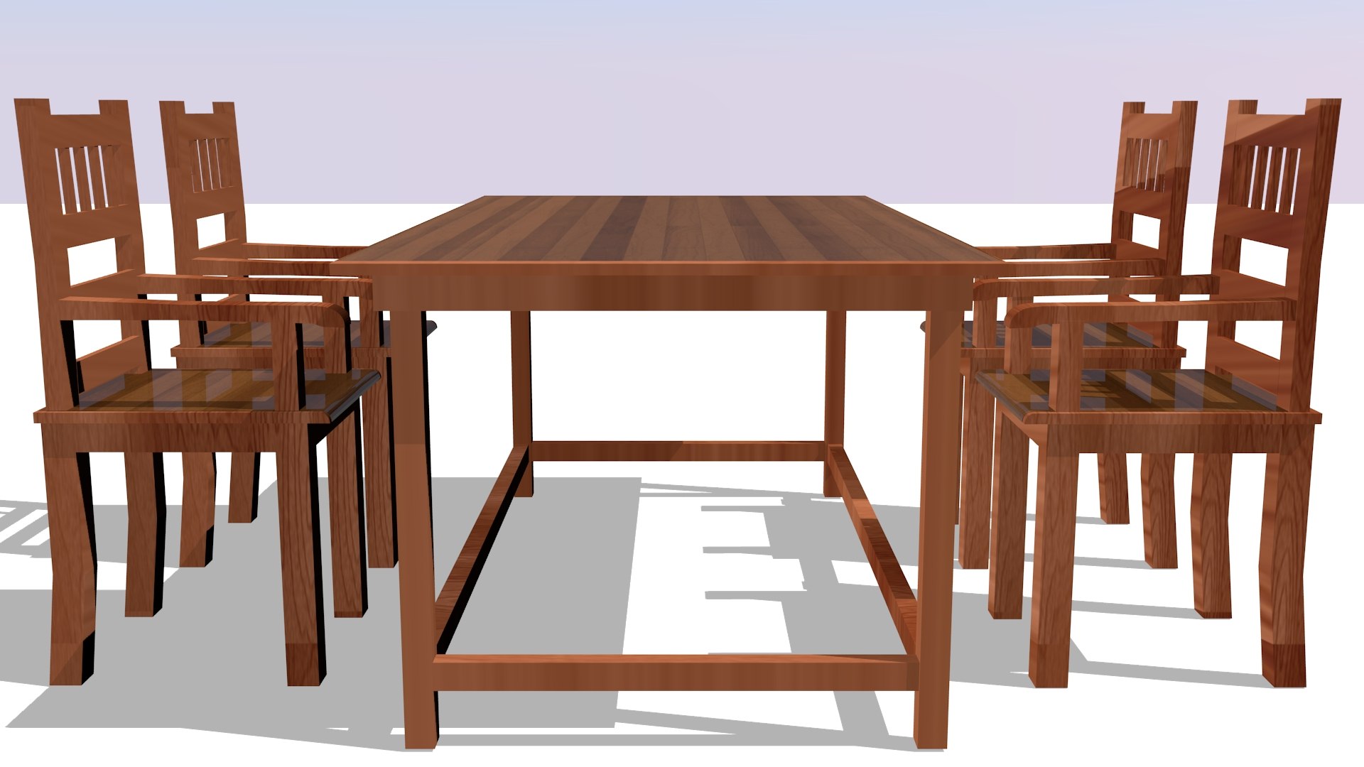 Dinning Table 3D Model - TurboSquid 1375103