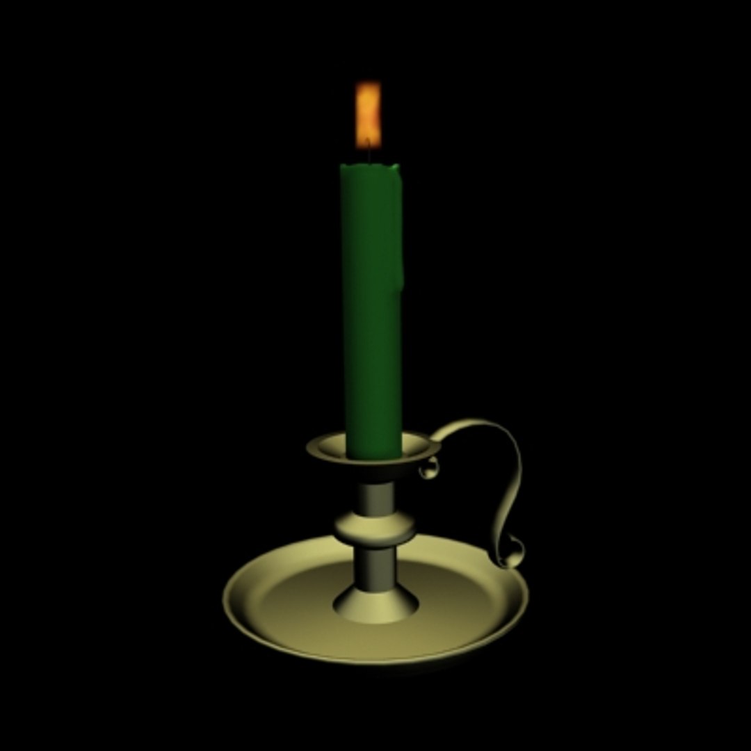 Free Candle 3d Model