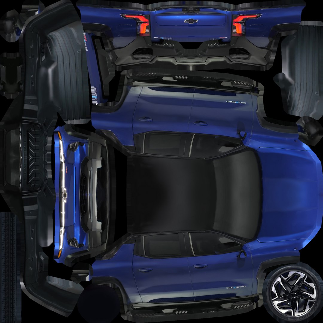 3D Chevrolet Silverado EV 2023 - TurboSquid 1920581
