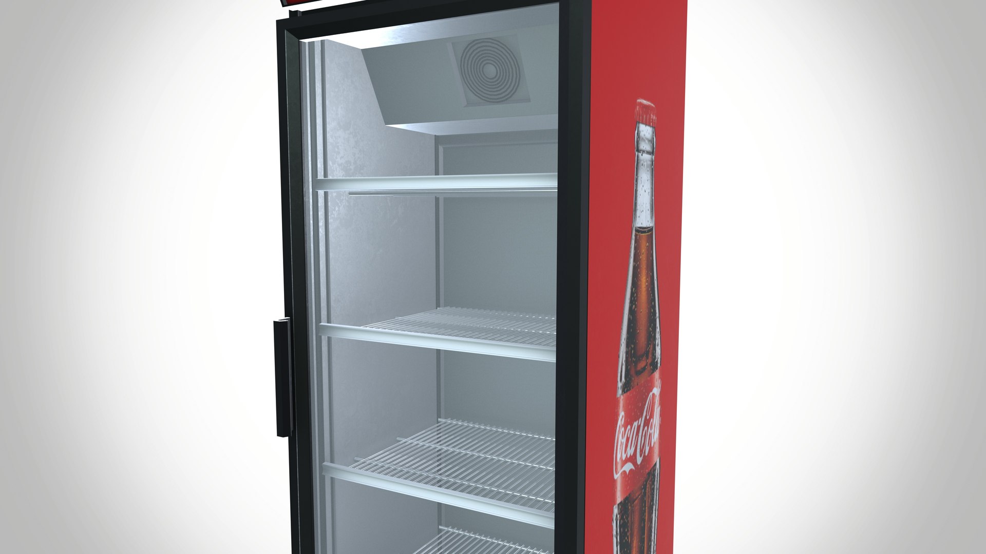 3D Coco Cola Fridge - TurboSquid 2273749