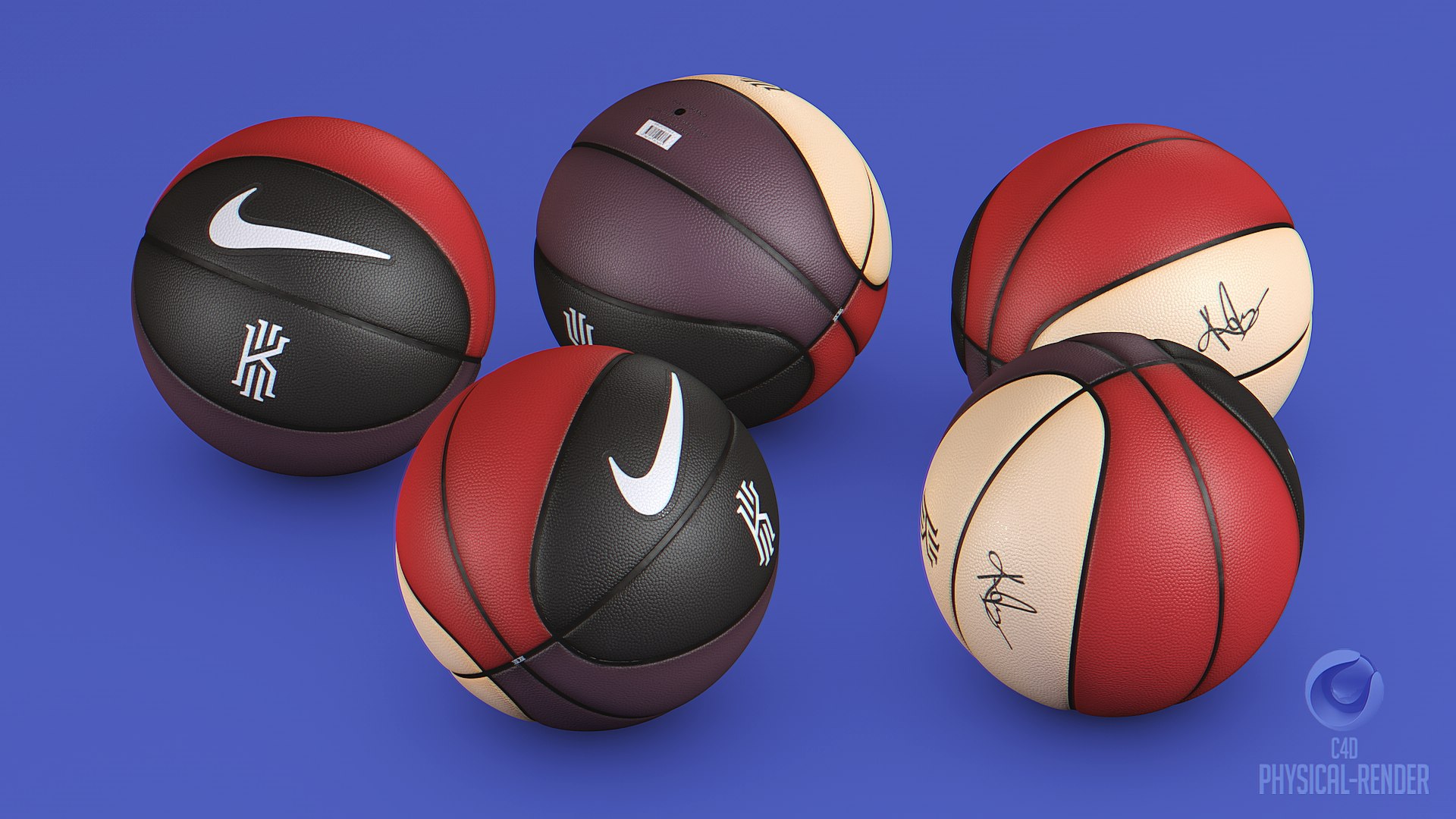 3D Kyrie Irving Nike Crossover Ball Basketball - TurboSquid 1735700