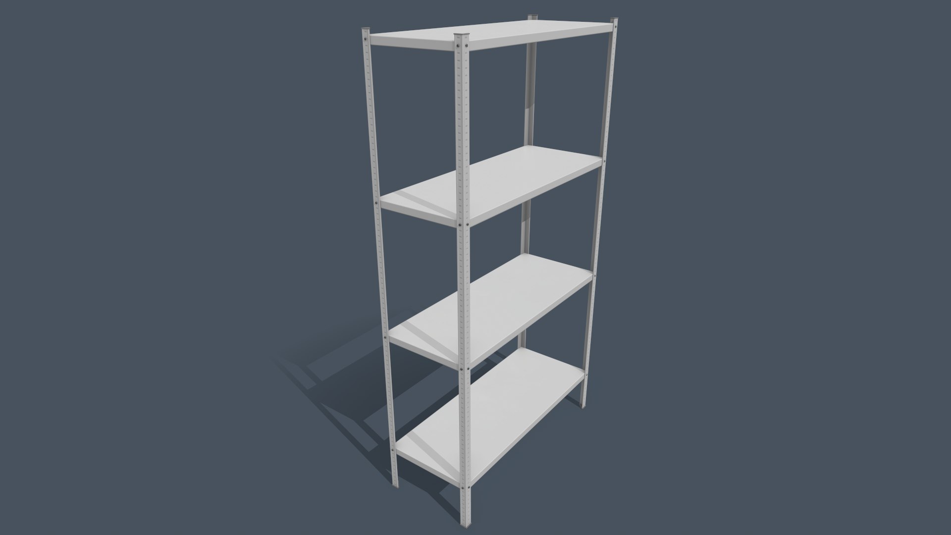 Low-poly Metal Rack 3D - TurboSquid 1619600