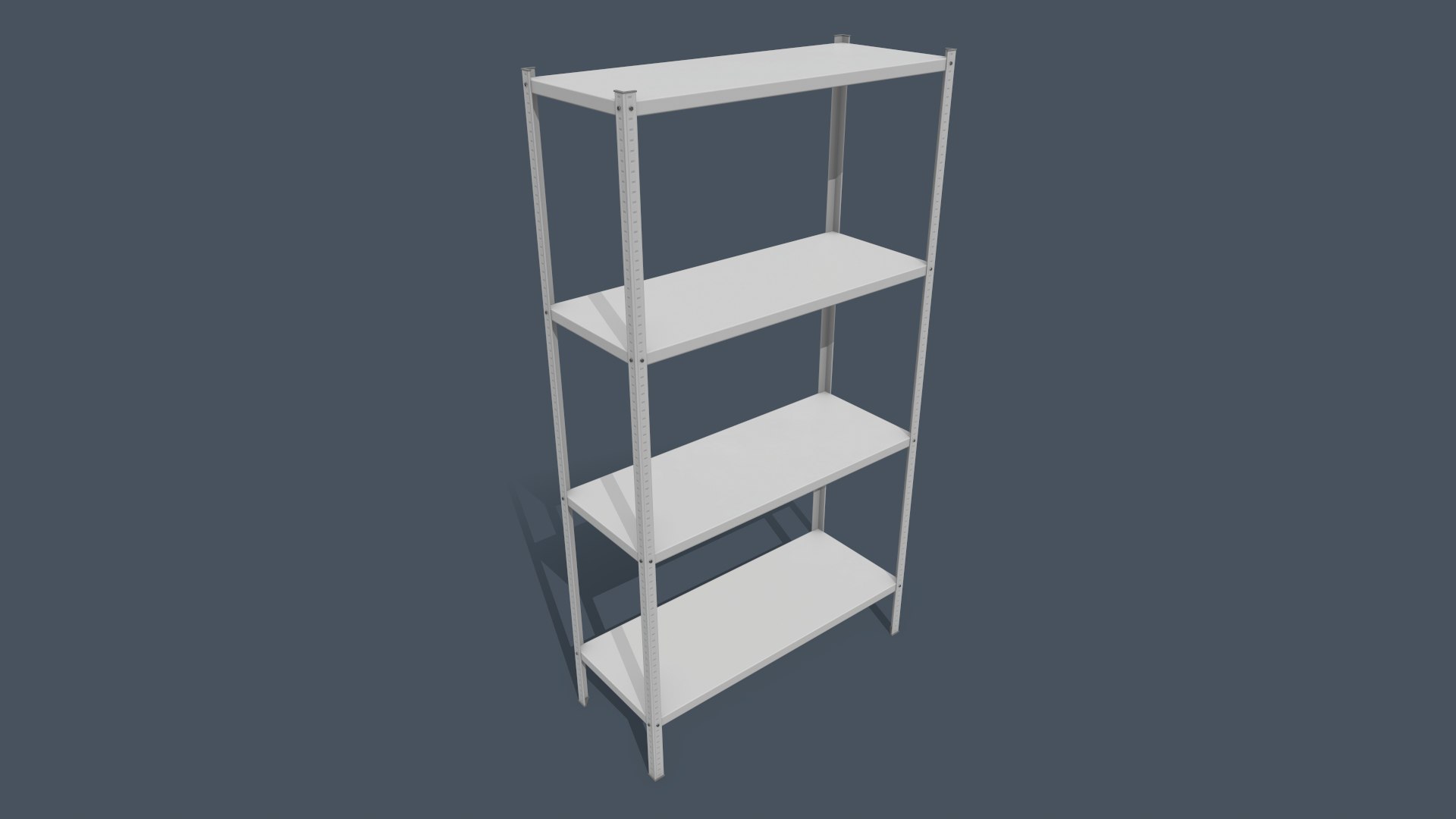 Low-poly Metal Rack 3D - TurboSquid 1619600