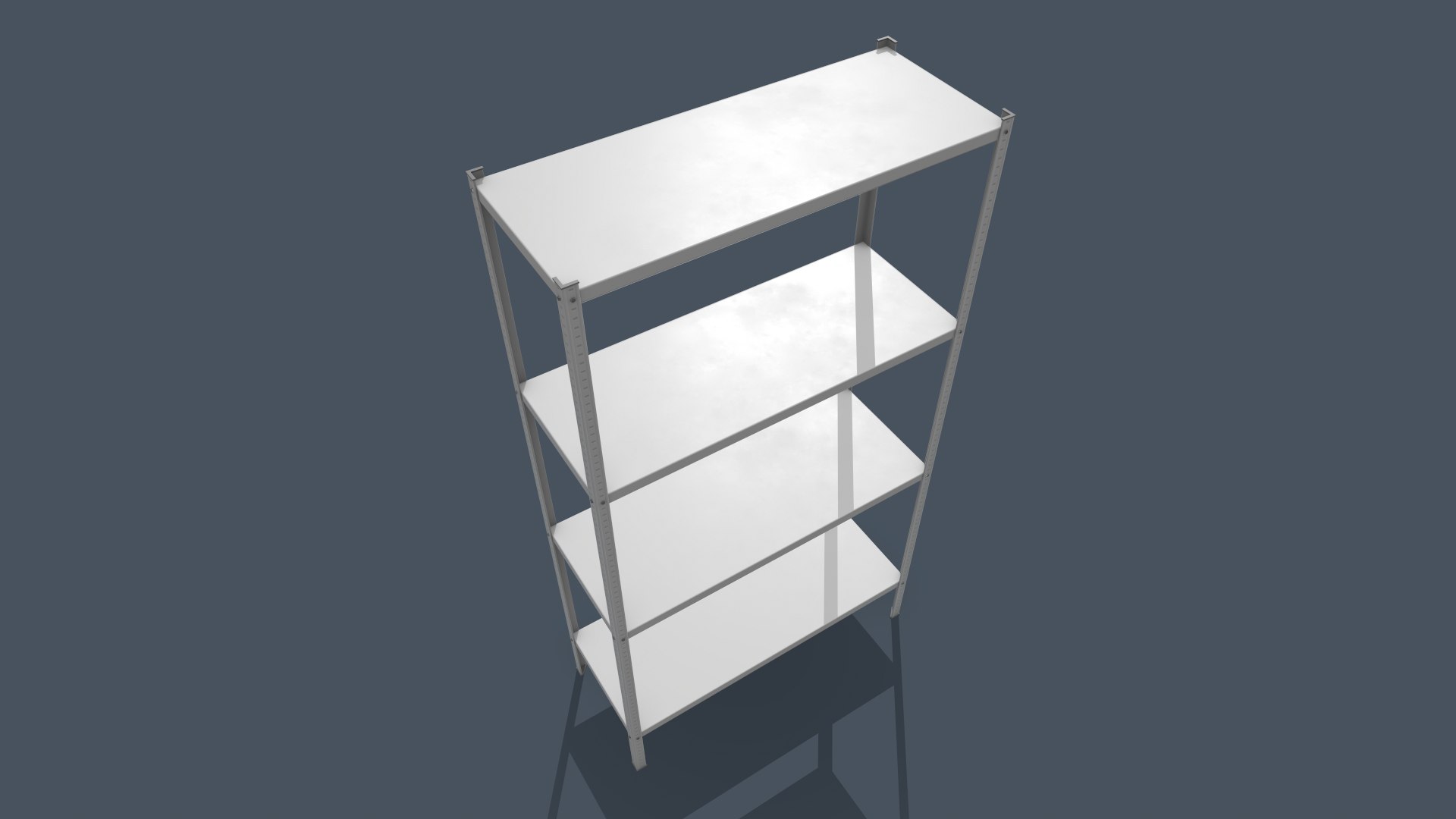 Low-poly Metal Rack 3D - TurboSquid 1619600
