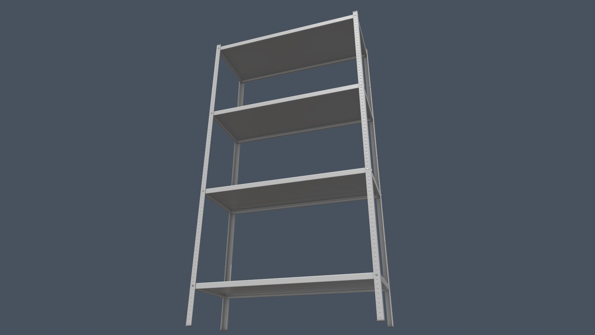 Low-poly Metal Rack 3D - TurboSquid 1619600