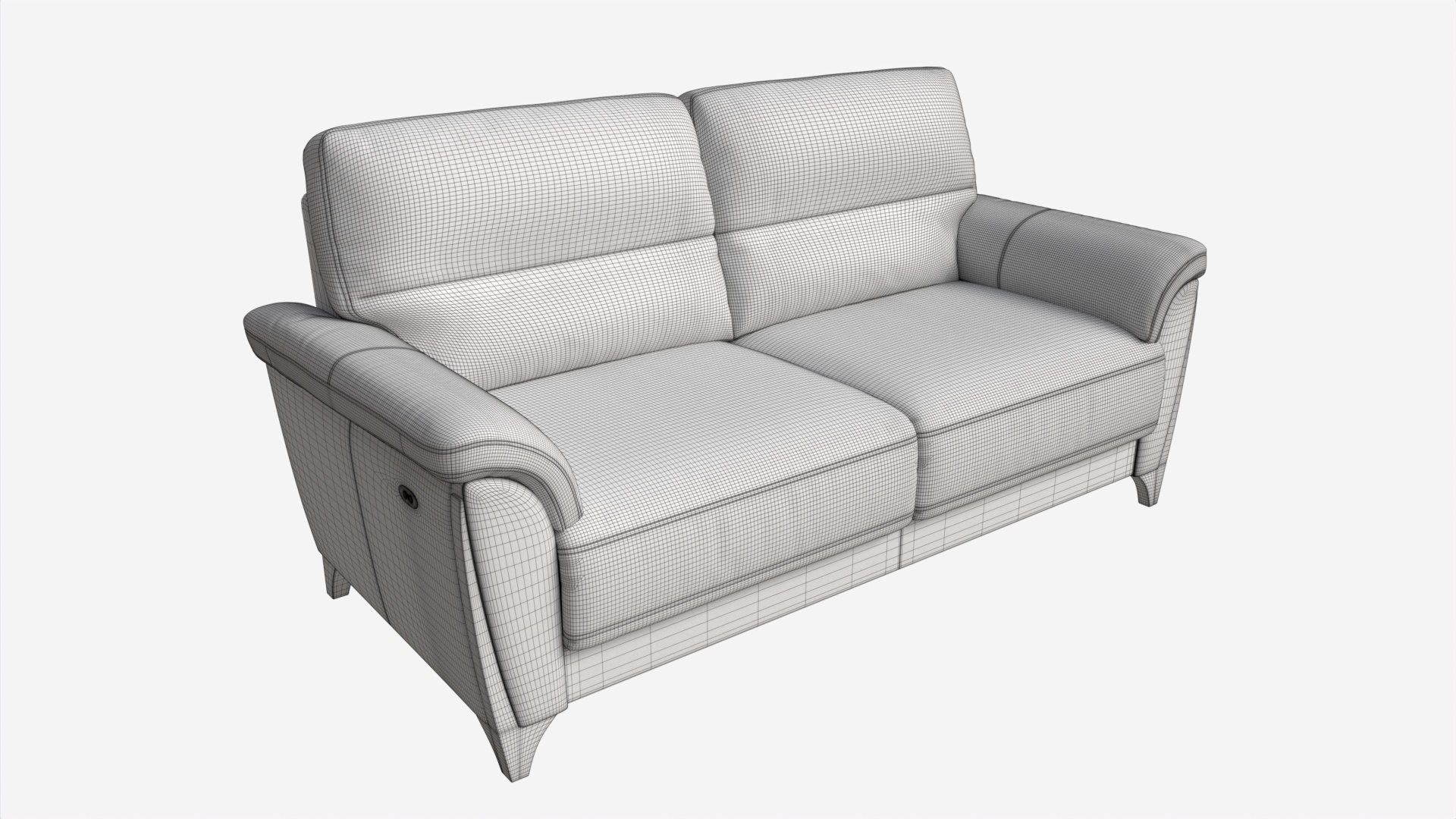 Sofa Large Ercol Enna Model - TurboSquid 2010441