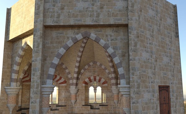 Room castle romanesque 3D model - TurboSquid 1677274