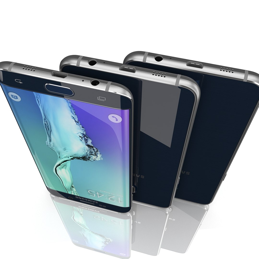Samsung Galaxy S6 Edge 3d Model