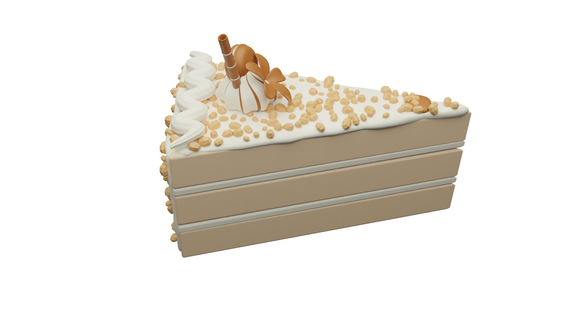 3D Slice Cake - TurboSquid 1979247