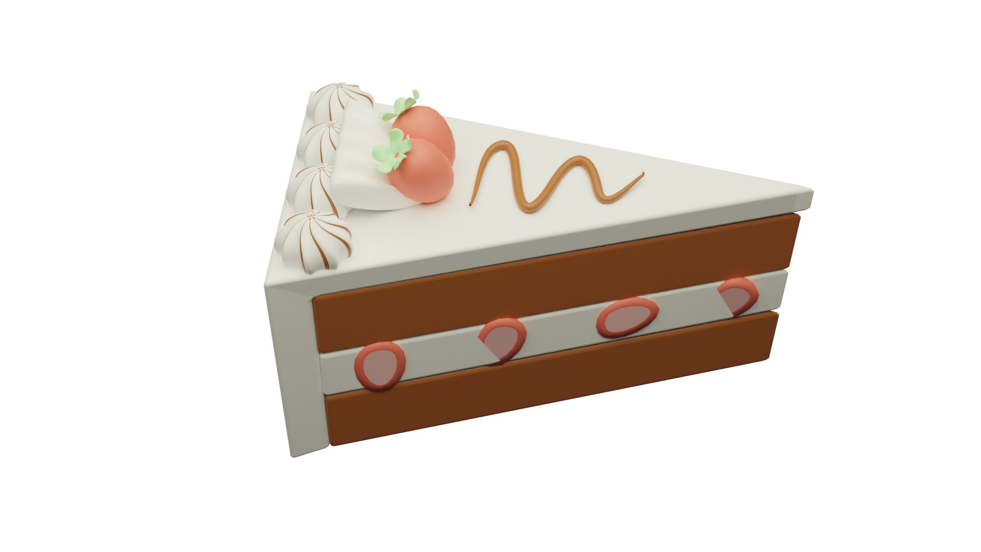 3D Slice Cake - TurboSquid 1979247