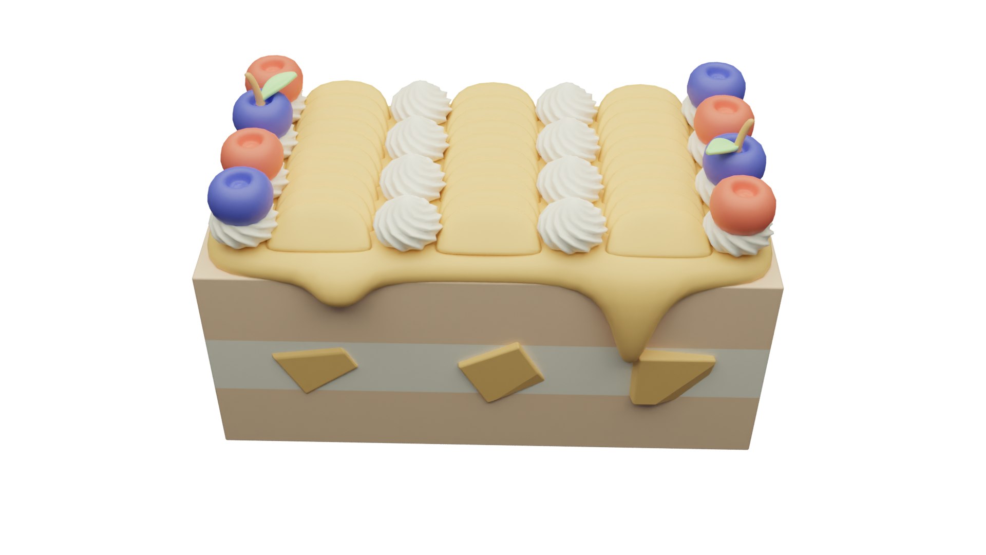 3D Slice Cake - TurboSquid 1979247