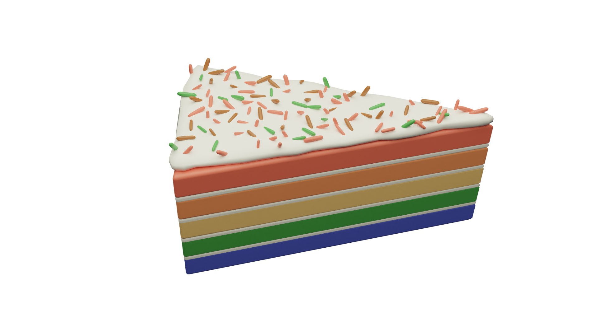 3D Slice Cake - TurboSquid 1979247