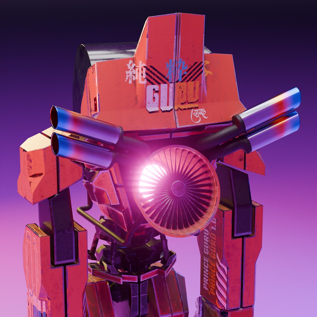 Guru 1 0 3D Model - TurboSquid 2288513