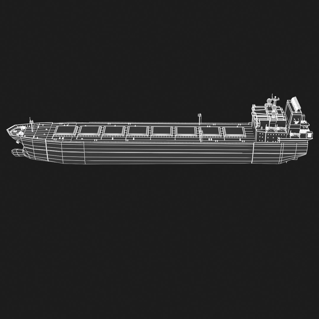 3d Oil Tanker Model