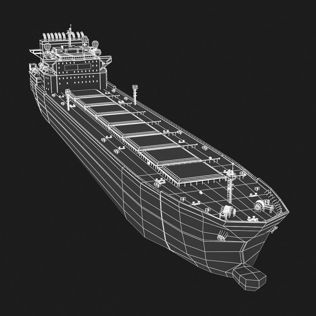 3d Oil Tanker Model