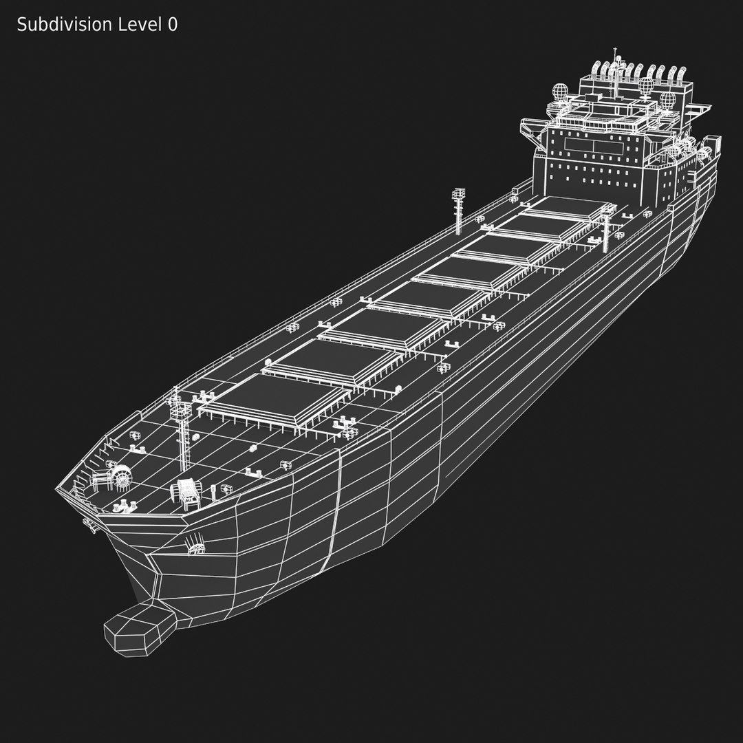 3d Oil Tanker Model