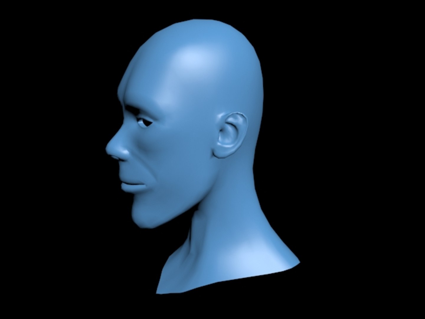base head 3d model