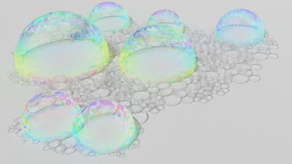 3D Bubble Models | TurboSquid
