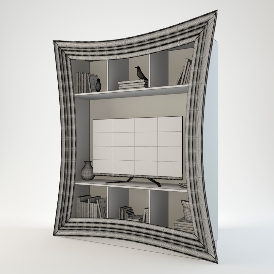 Tv Furniture Corniche 3D Model - TurboSquid 1223073