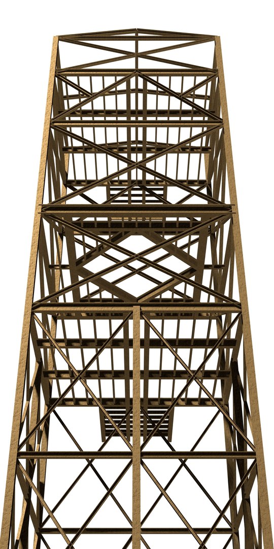 Structure For Machine Support 3D Model - TurboSquid 2089109