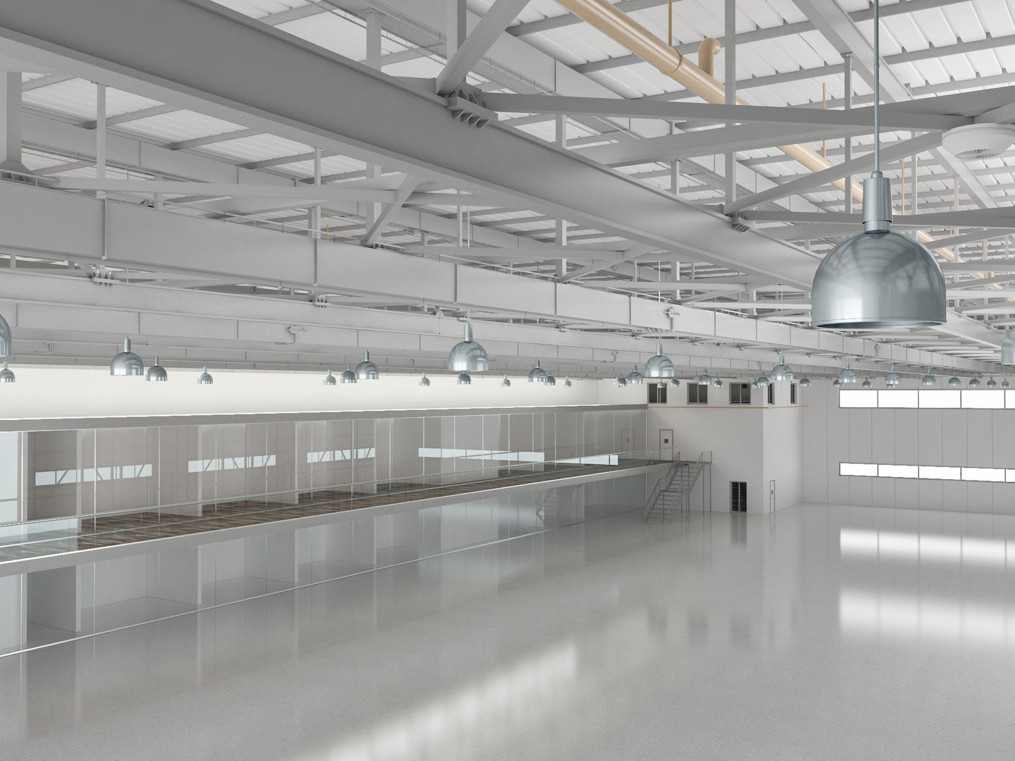 3D Aircraft Hangar Model - TurboSquid 2109511