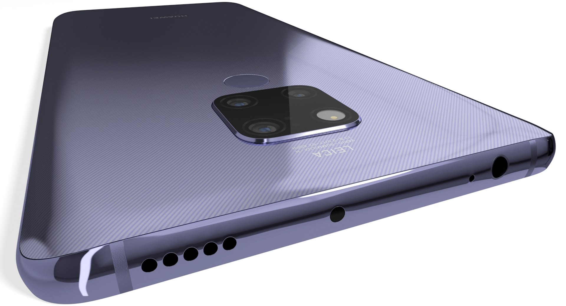 Realistic huawei mate 20 3D model - TurboSquid 1357693