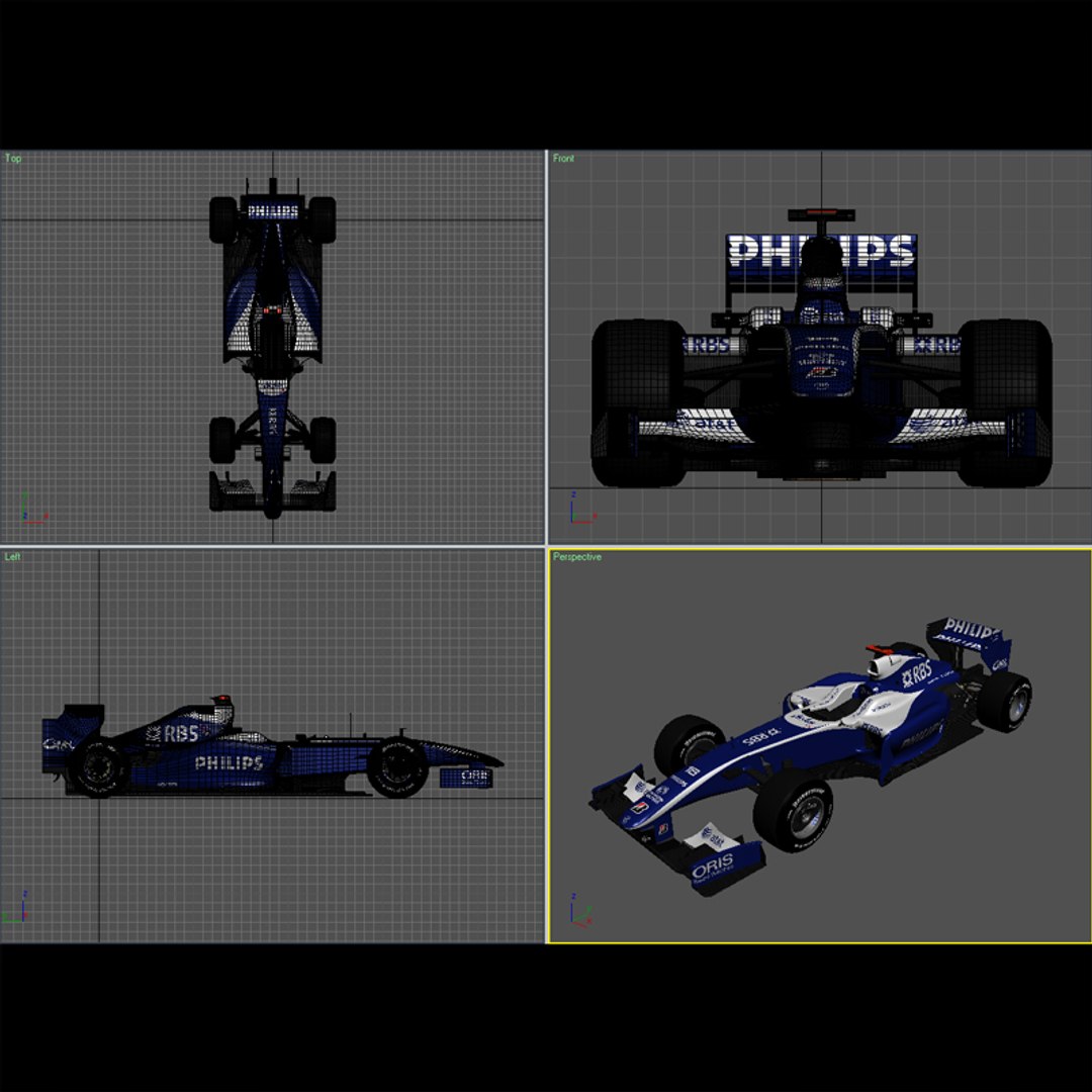 3d Model Williams Fw31 Car