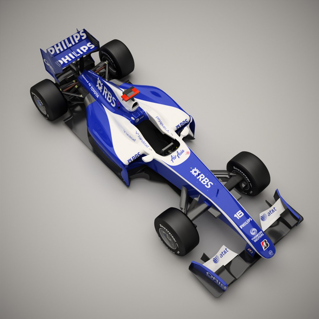 3d Model Williams Fw31 Car
